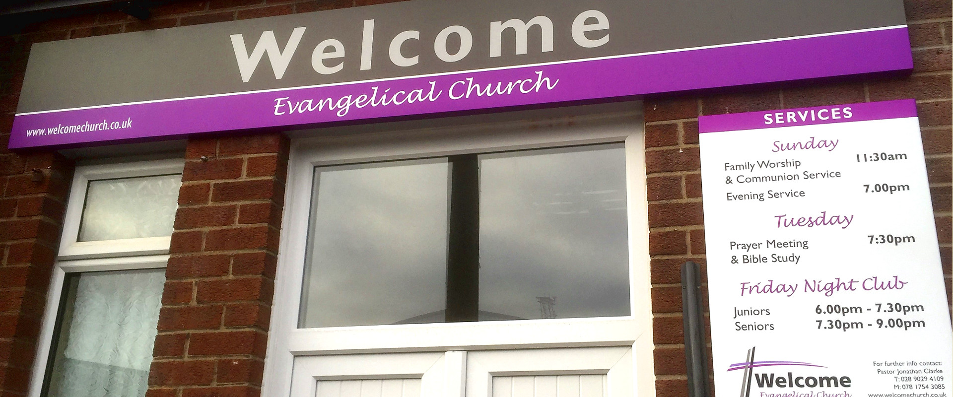 Welcome to the Welcome! – Welcome Evangelical Church