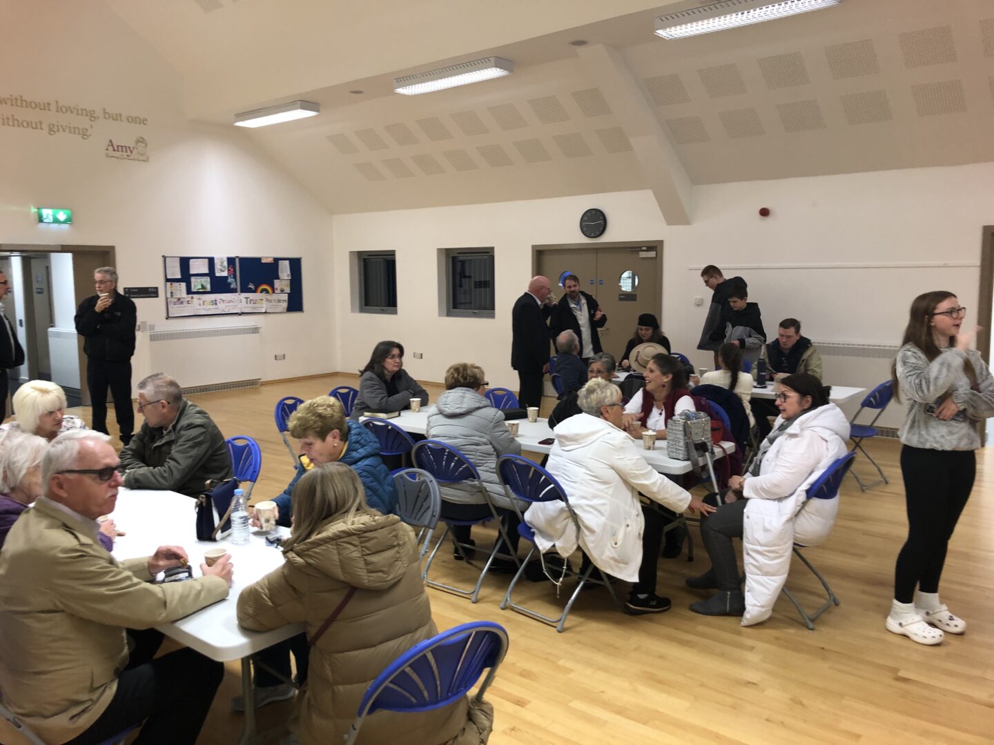 USA Visitors at the Welcome – Welcome Evangelical Church